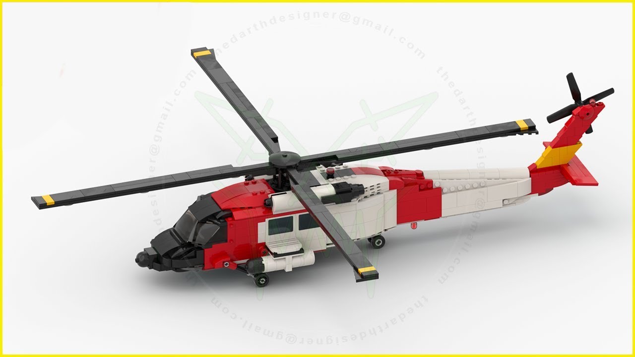 LEGO Sikorsky MH-60T Jayhawk | COAST GUARD 1:34 Scale - YouTube