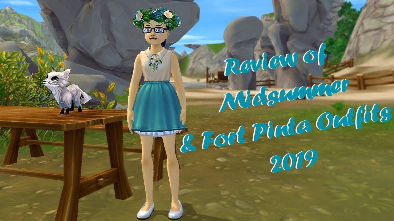 Review of Midsummer & Fort Pinta Beach Outfits ~ Star Stable Online ...