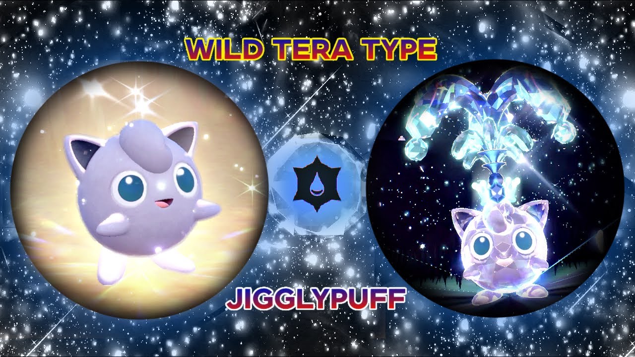 Jigglypuff // Water // Wild Tera Type - YouTube