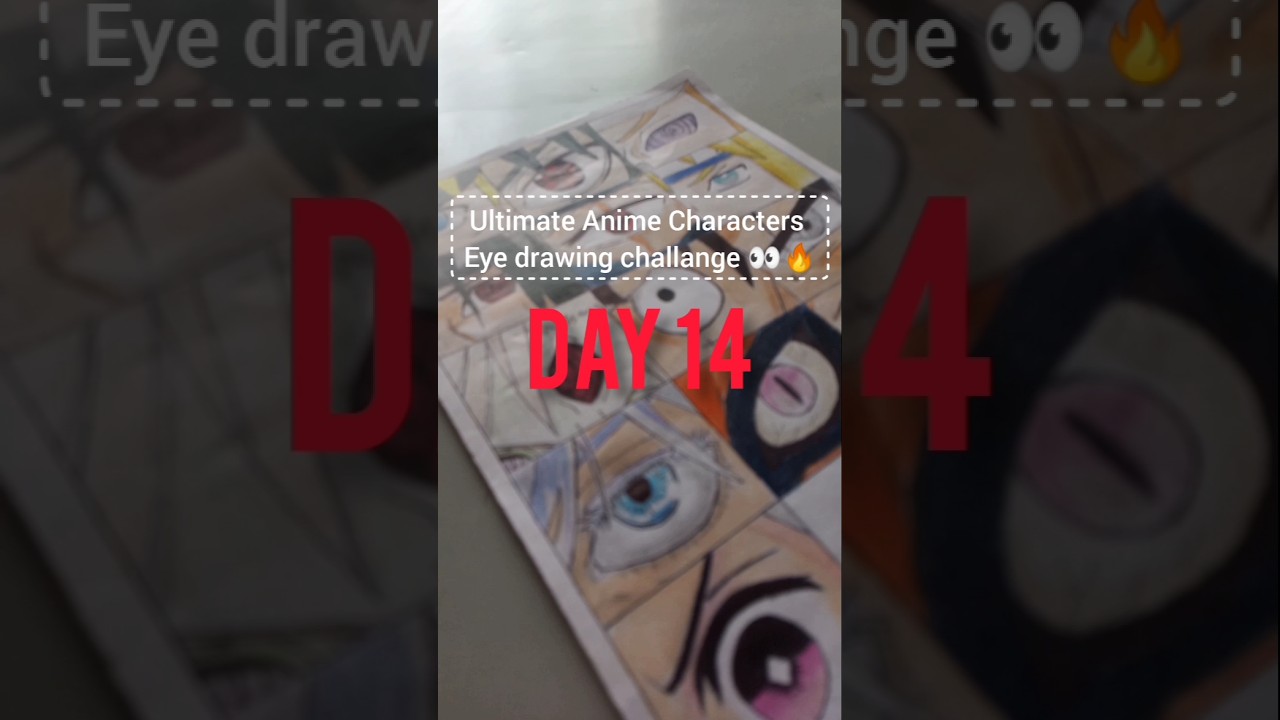 Ultimate Anime Characters Eye drawing challange 👀🔥#anime #animeeart # ...