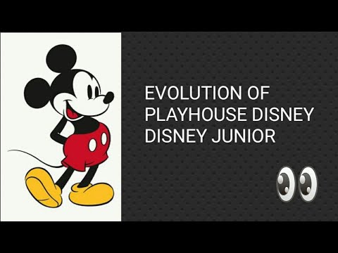 Evolution of Playhouse Disney / Disney Junior - YouTube