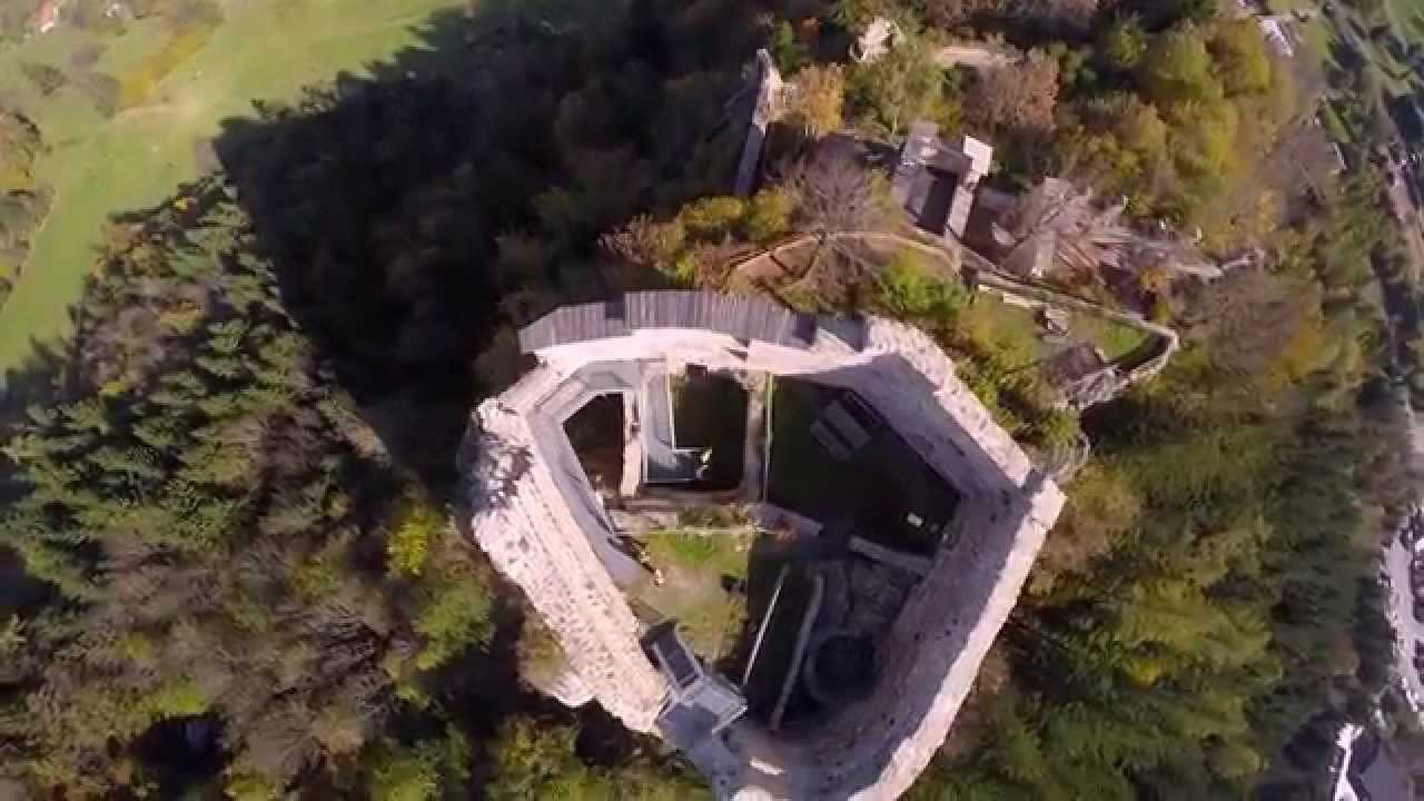 Ruine Eppenstein von oben - YouTube