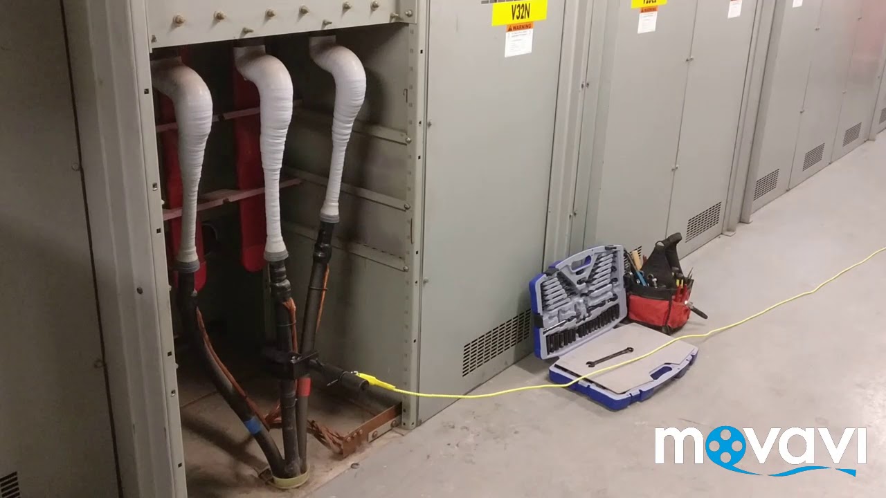 Spiking 15kV MV cable - YouTube