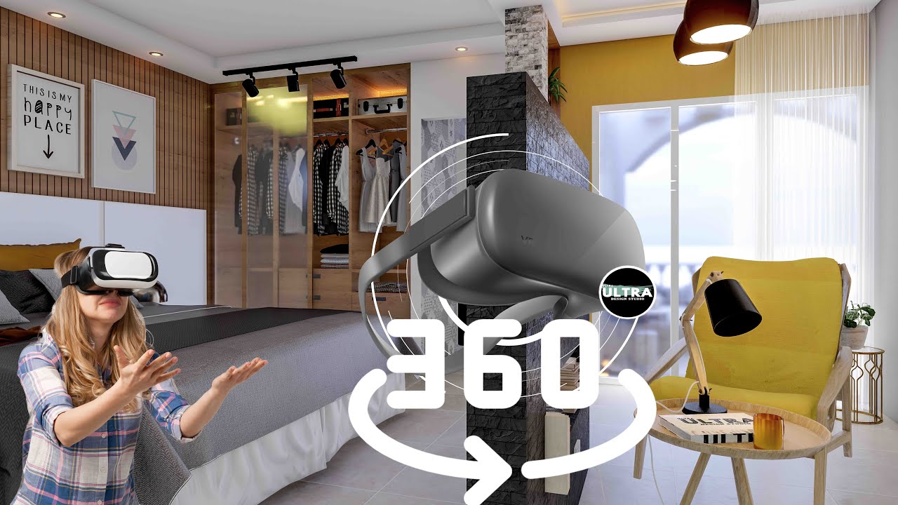 Contemporary Interior Design │House virtual tour│360 Video Tour vr ...