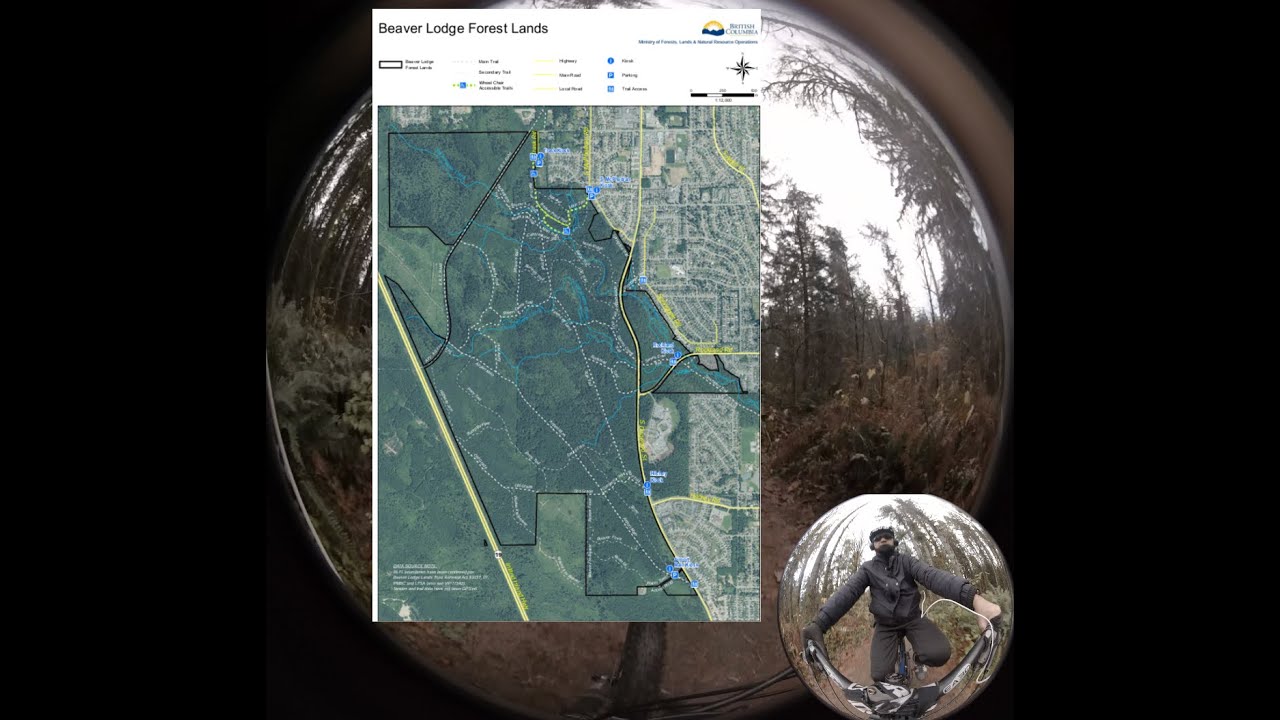 bike ride beaver lodge - YouTube