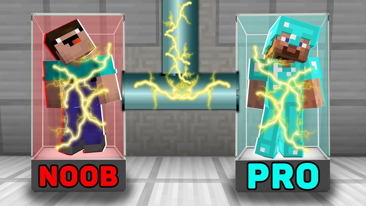 Minecraft NOOB vs PRO : GAMMA IRRADIATION! NOOB BECAME a SUPER HERO in ...