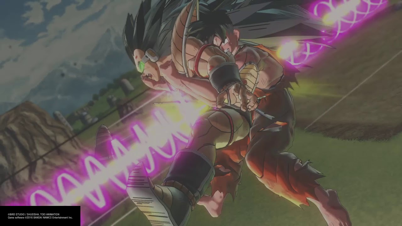 DRAGON BALL XENOVERSE : Raditz's Death - YouTube