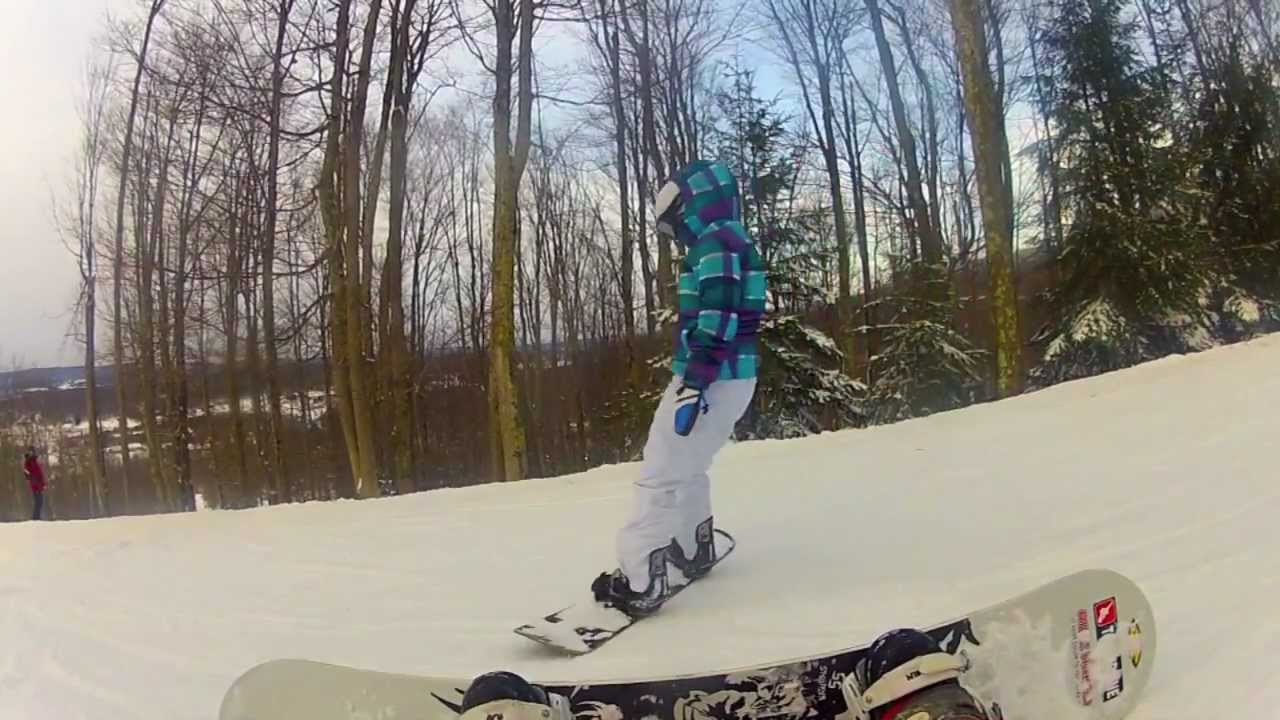 GoPro Hero2 HD: Snowboarding & Skiing Timberline Ski Resort West ...
