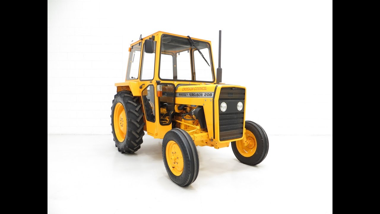 An Ex Croydon Council Massey Ferguson 20B Tractor in Show Condition ...