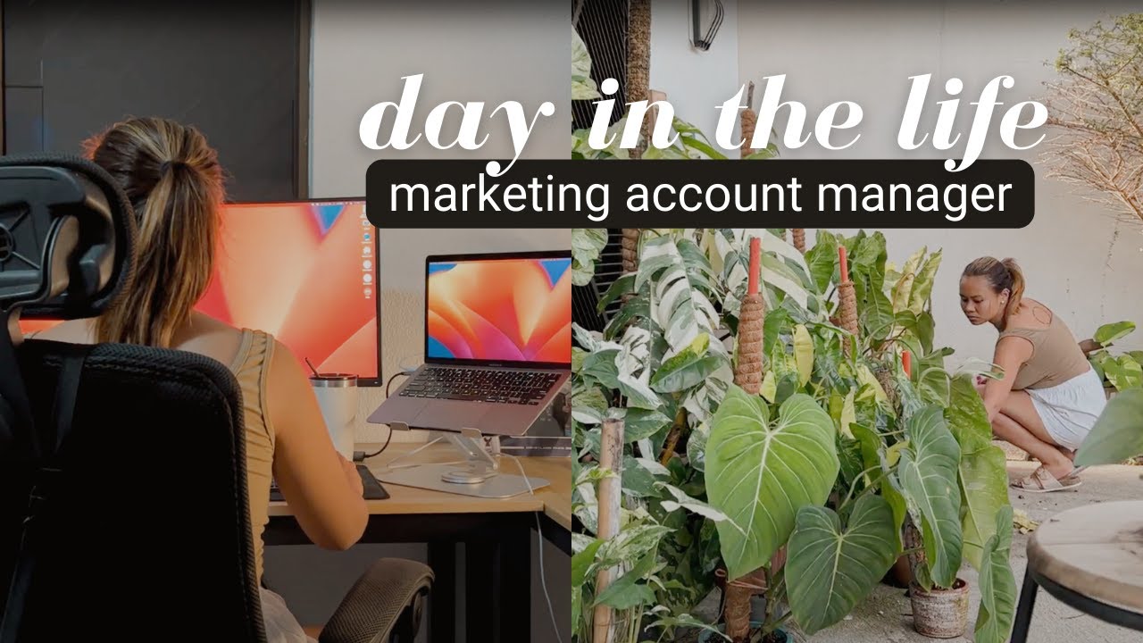 Day in the Life: Marketing Account Manager in Tech | Intro Vlog - YouTube