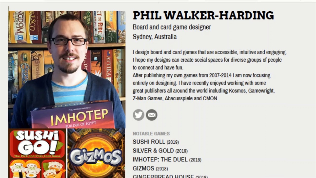 EBG Podcast presents Board Game Breakdown Ep. 1: Game Designer Phil ...
