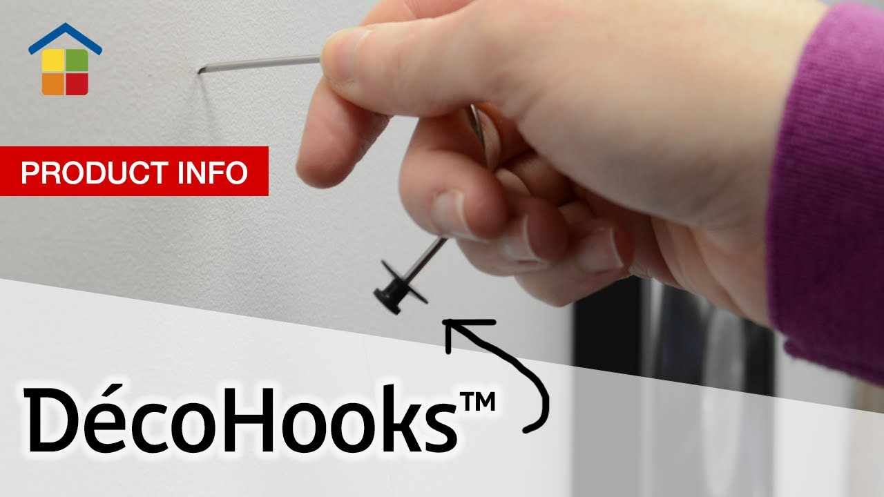 How to use DécoHooks - Push and Twist Hooks - YouTube