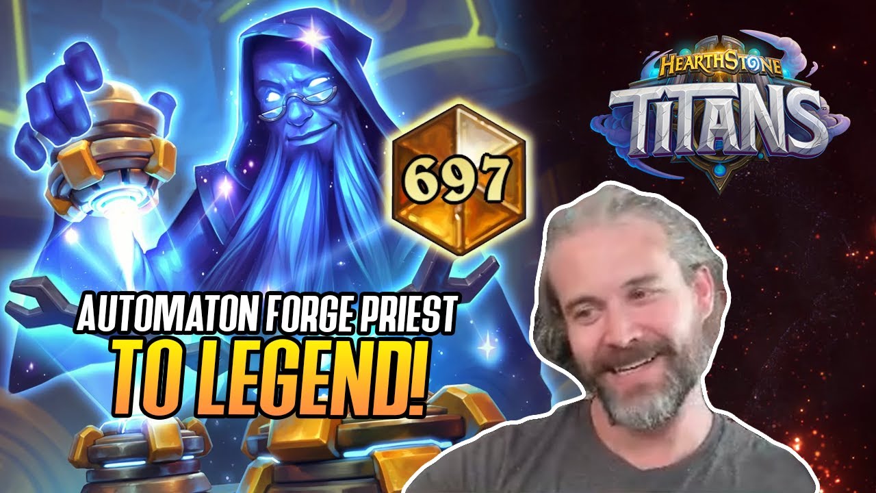 (Hearthstone) Automaton Forge Priest To LEGEND! - YouTube