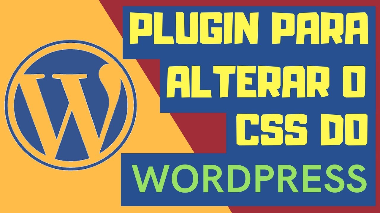 Plugin Para Editar Css Wordpress Simple Custom Css Csswordpressplugin Youtube