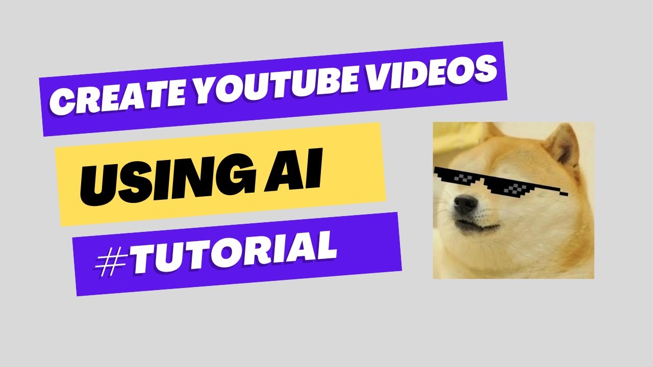 Create YouTube videos using AI for FREE #ai #videocreator - YouTube
