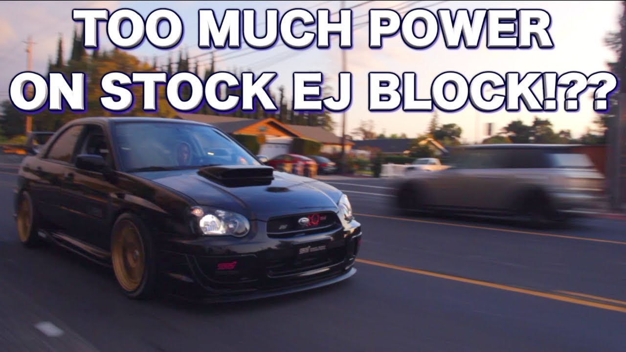 Did My Full Bolt On STOCK BLOCK 2004 Subaru STI Blow Up??? CEL - YouTube