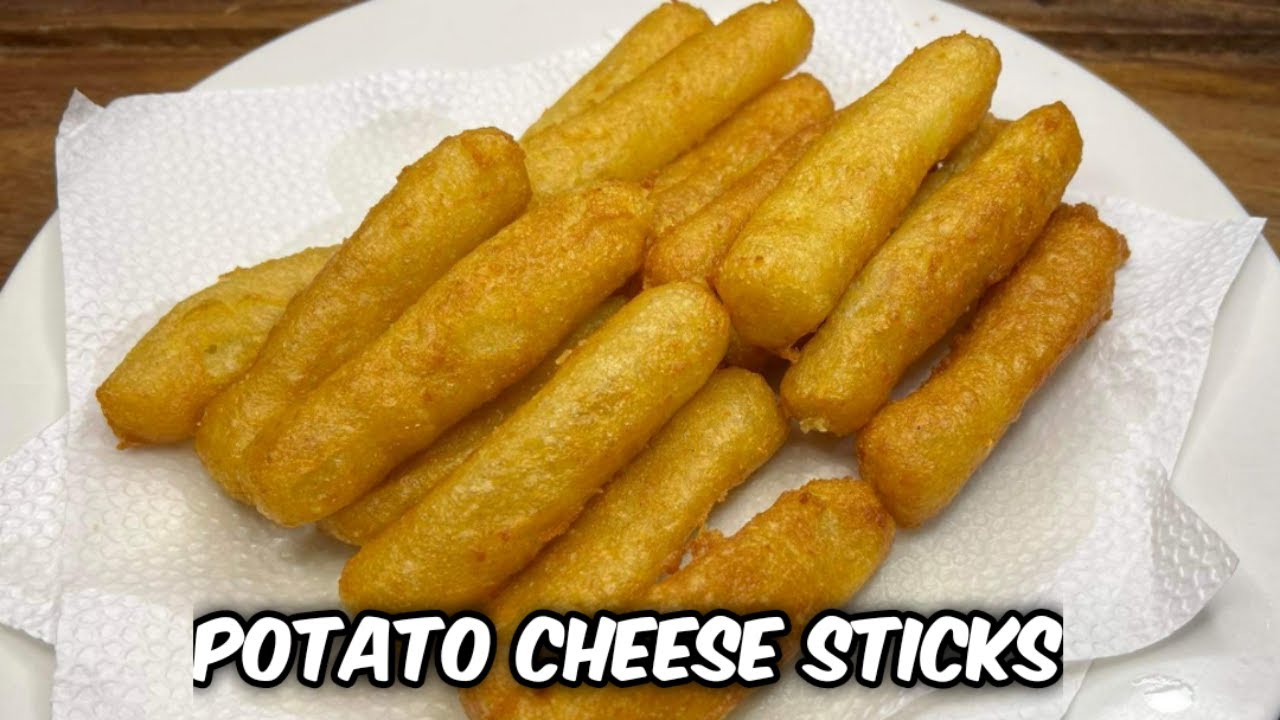 POTATO CHEESE STICKS || EASY SNACK FOR KIDS || PANG NEGOSYO RECIPE ...