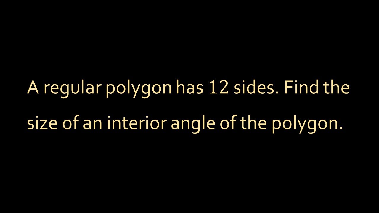 Mensuration | Polygons | Likely Examination Questions | Maths Center ...
