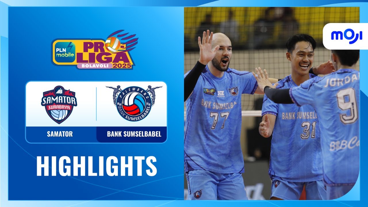 Samator 1-3 Bank Sumselbabel | Highlight Final Four PLN Mobile Proliga ...