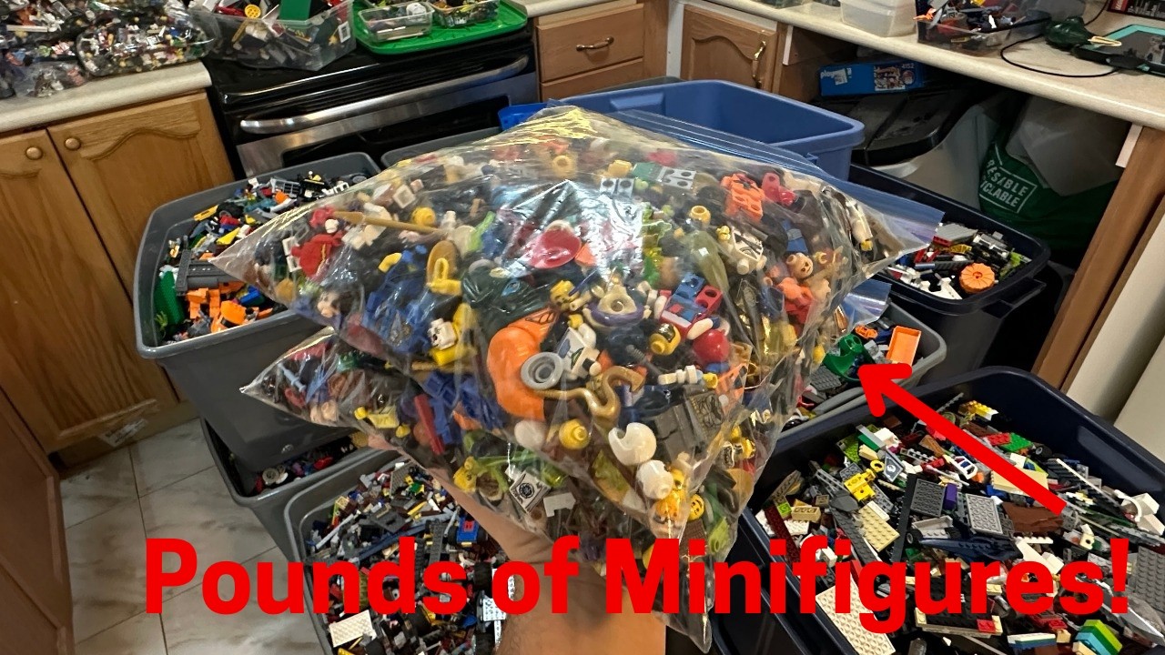 Sorting Through the Madness - LEGO Haul Progress! - YouTube