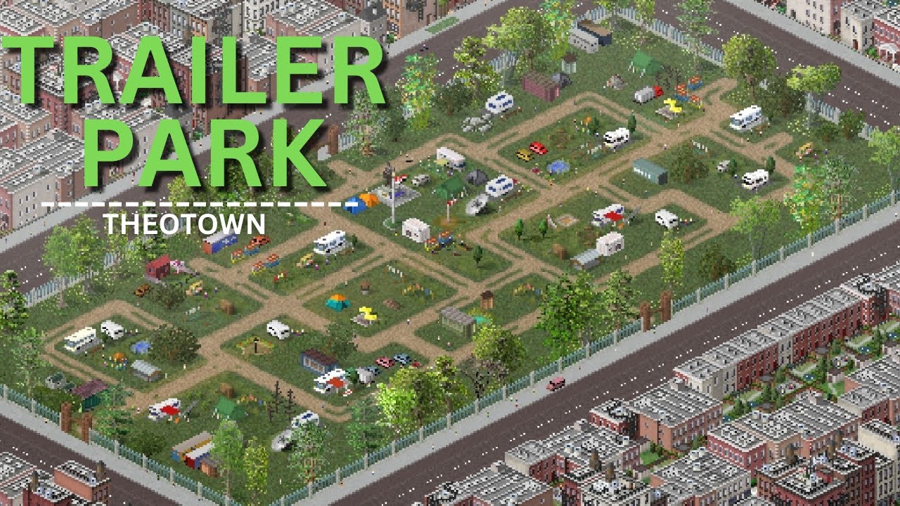 [How to Build] Trailer Park in Theotown - YouTube