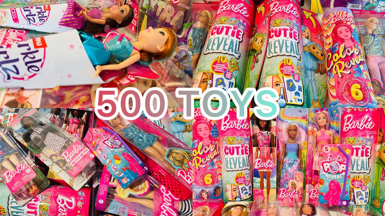 3 HOURS UNBOXING BARBIE DOLLS! - YouTube
