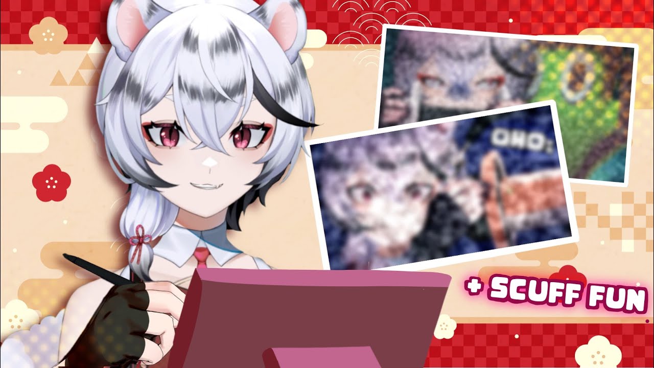 FIRST YOUTUBE STREAM!! | Designing Thumbnails + Chatting~ - YouTube