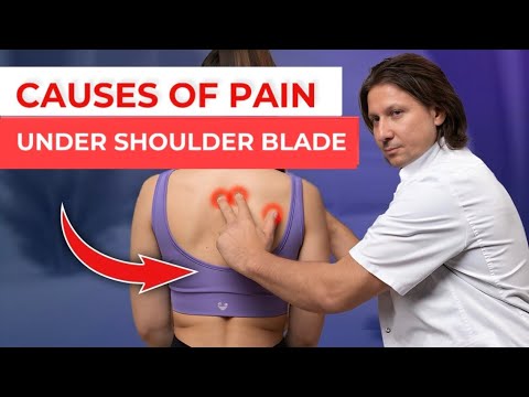 Causes of Pain Under the Shoulder Blade — 5 Tips to Relieve It - YouTube
