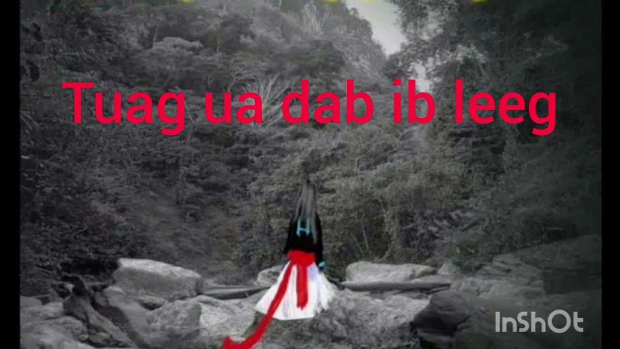 Tuag ib leeg ua dab poj ntxoog CreepyStory - YouTube