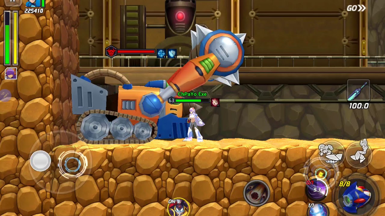 ROCKMAN X DiVE- Co-Op - Gallery 5-1 - Layer/ X - YouTube