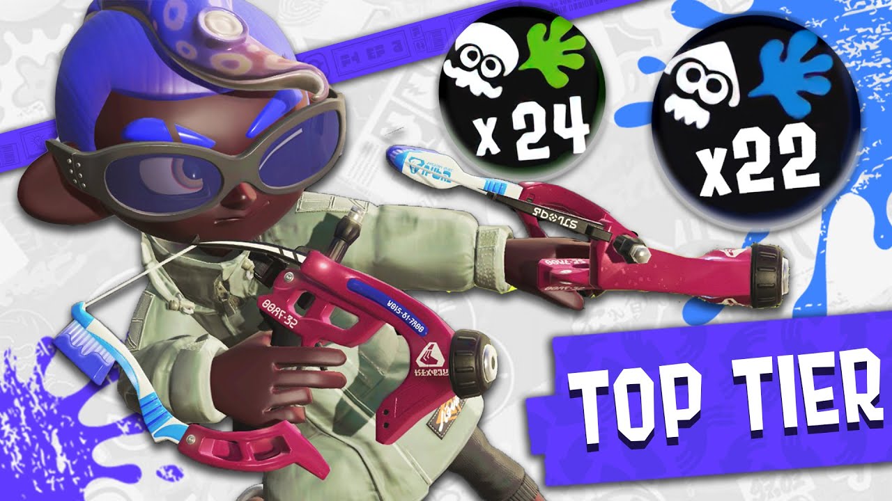 Dapple Dualies Are TOP Tier in Splatoon 3 - YouTube
