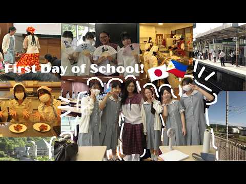 First Day of School! | My week as an exchange student in Japan! 🇵🇭🇯🇵 (VLOG #2)