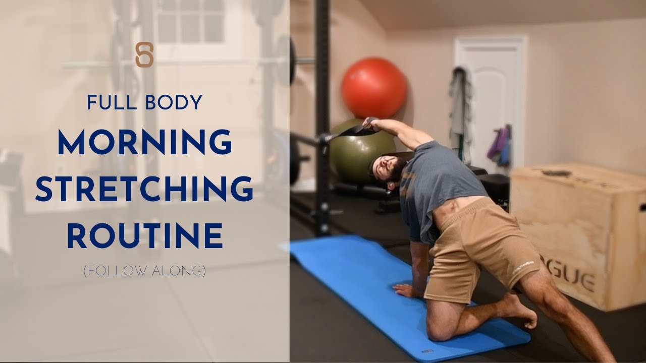 Full Body Morning Stretching Routine for Athletes (Follow Along) - YouTube