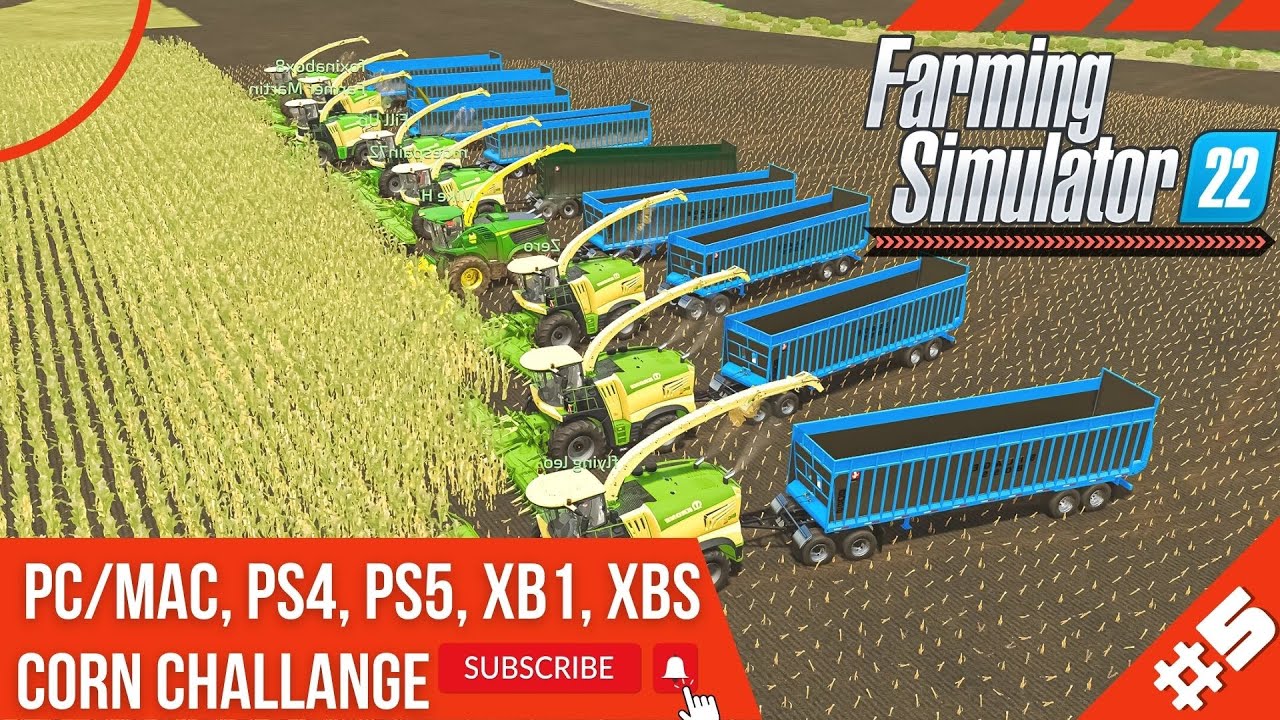 FS22 BIGGEST CORN CHALLENGE - PC/MAC, PS4, PS5, XB1, XBS #5 - YouTube