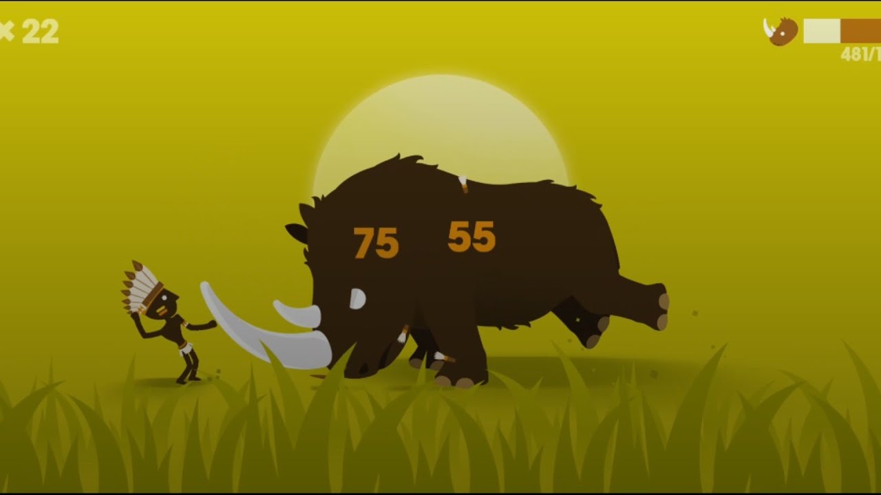 Animal Big hunter Tarbil Survival Rhino vs Big hunter - YouTube