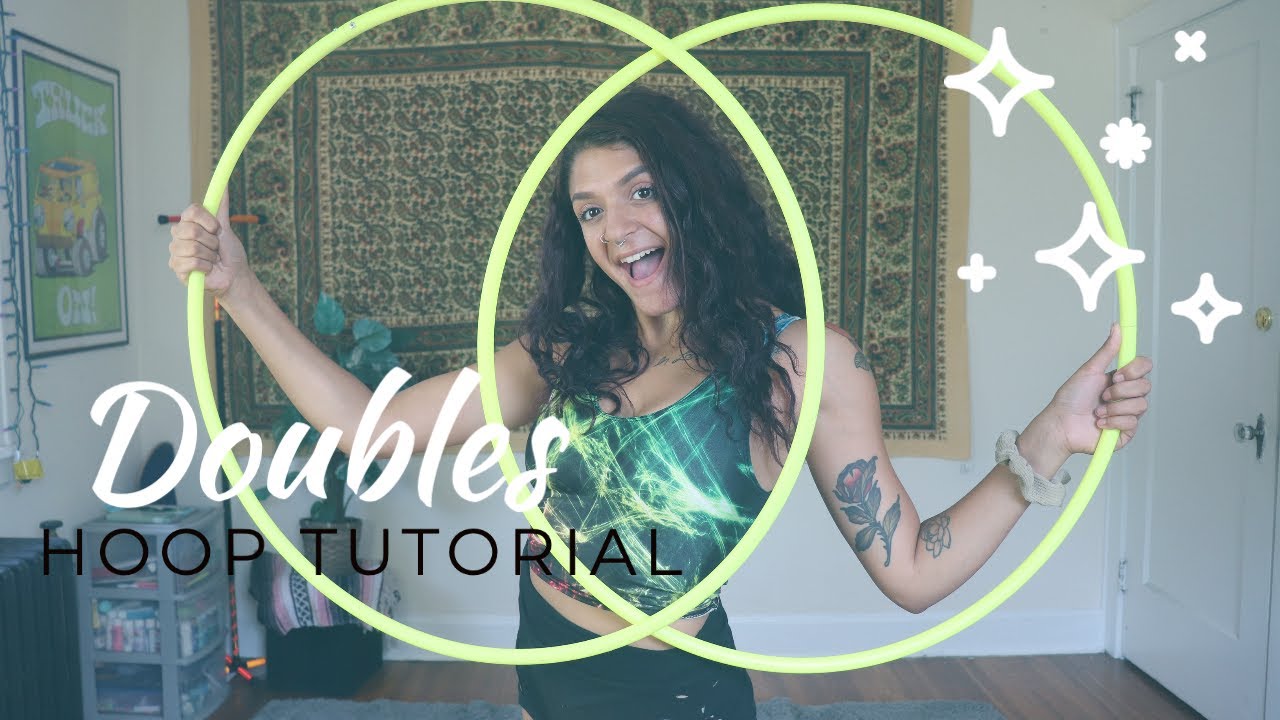 DOUBLES HOOP TUTORIAL | Tricks, sequences, transitions - YouTube