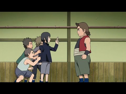Itachi Uses Kage Bunshin No Jutsu | Itachi Training Katon No Jutsu With His Father (English Sub)