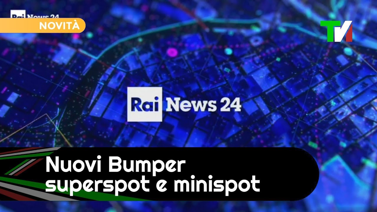 Rai News 24 - Sequenza pubblicitaria con nuovo bumper superspot - YouTube