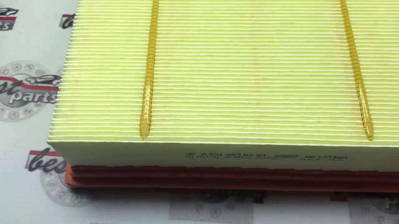 A6510940204, A 651 094 02 04 Фильтр воздушный Mercedes CLA C117 / GLA ...