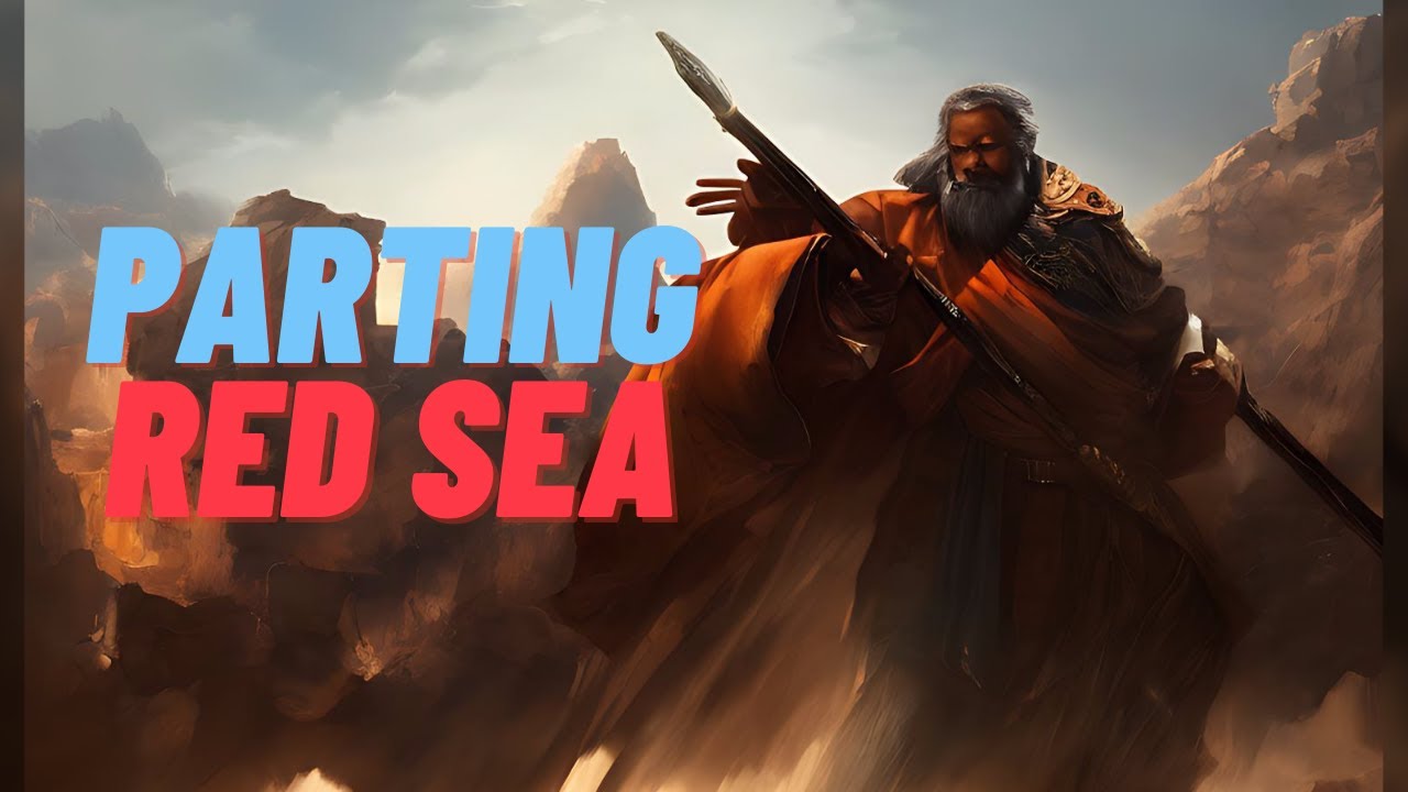 Exodus 14 - Parting of the Red Sea (Using AI Generated Artwork) - YouTube