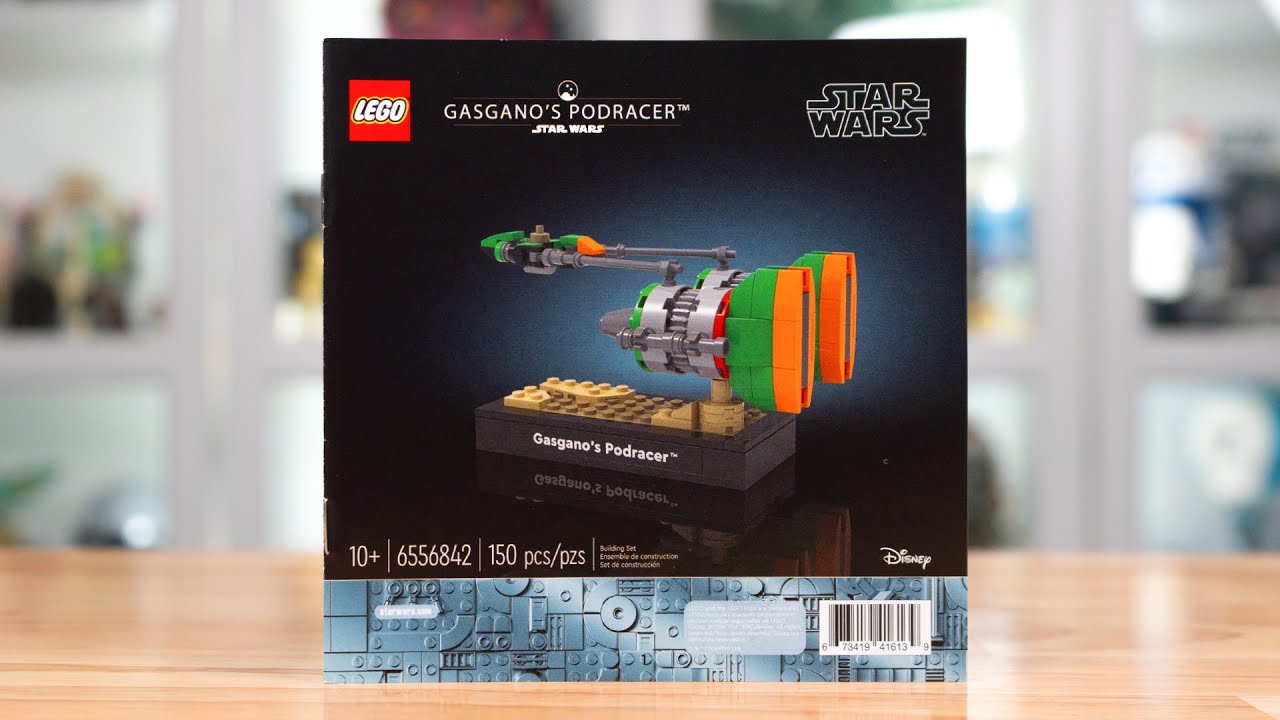 LEGO Star Wars 6556842 GASGANO'S PODRACER Review! (2024) - YouTube
