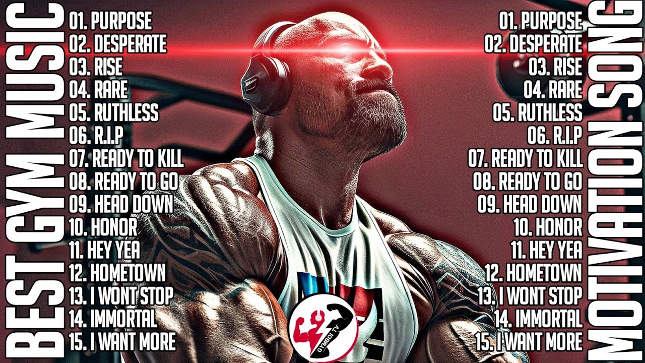 BEST GYM MUSIC 2024 💪 AGGRESSIVE HIP HOP WORKOUT MUSIC 💪 TOP ENGLISH ...