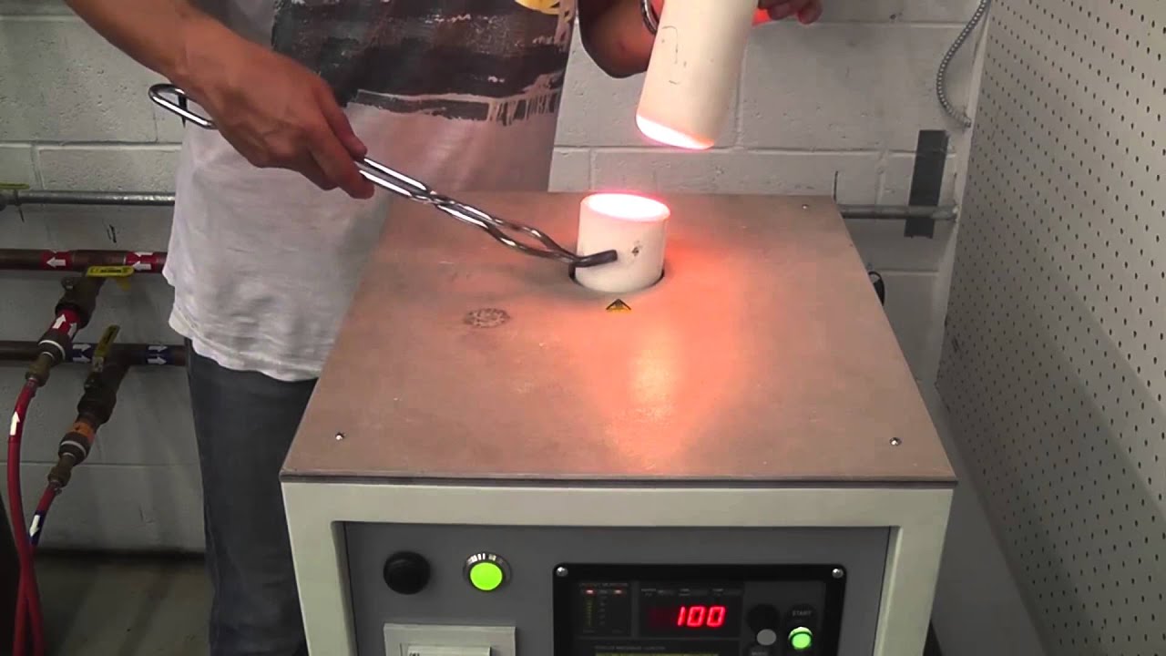 Melting Platinum with UltraMelt 5P - YouTube