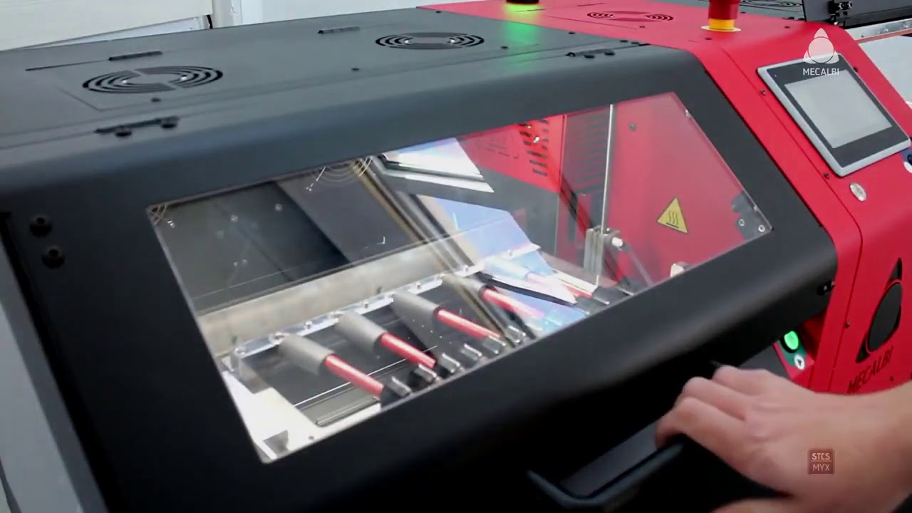 LINTECH : SYSTEME DE RETREINT STCS-MYX MECALBI - YouTube