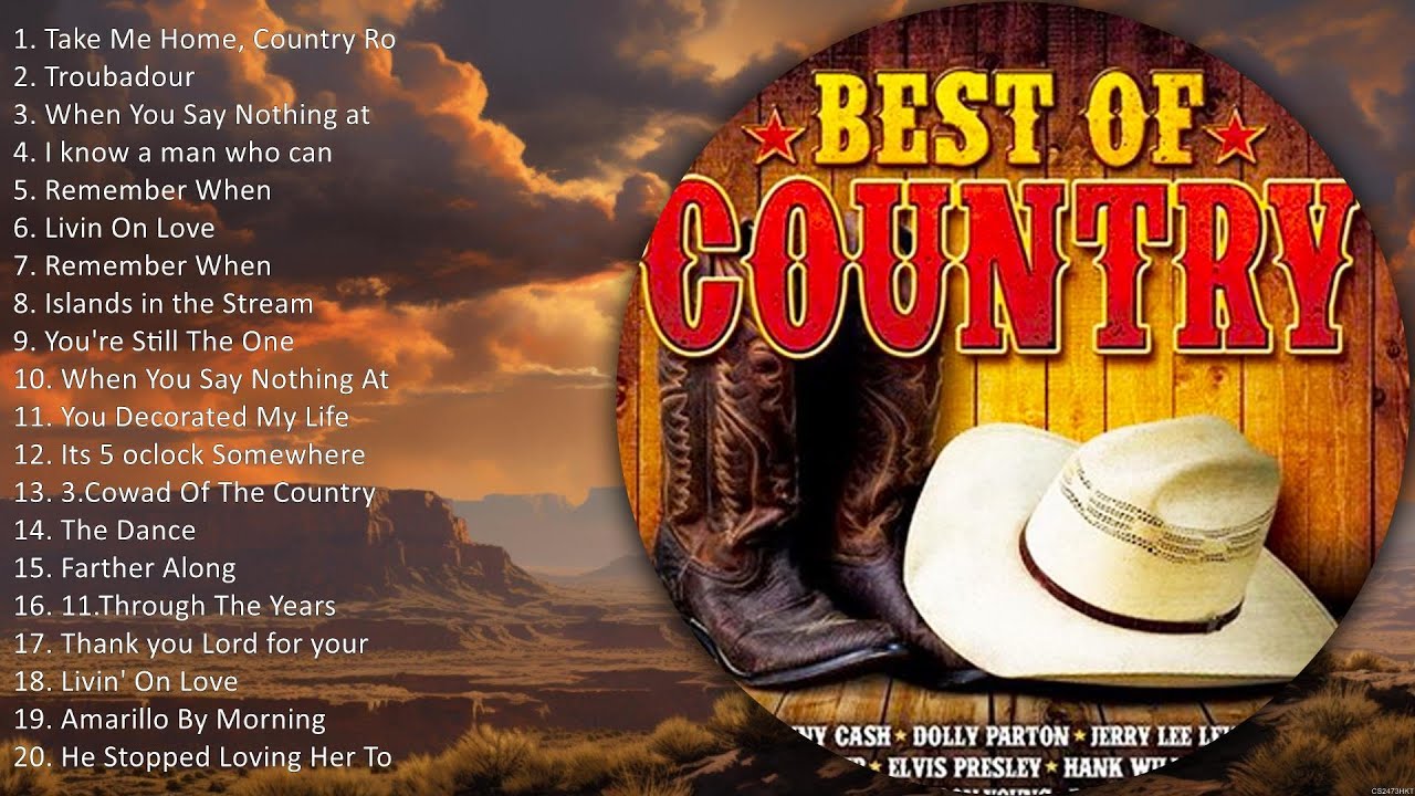 Top 50 Most Played Country Songs Of 2023 📀 All Time Best Country Songs ...