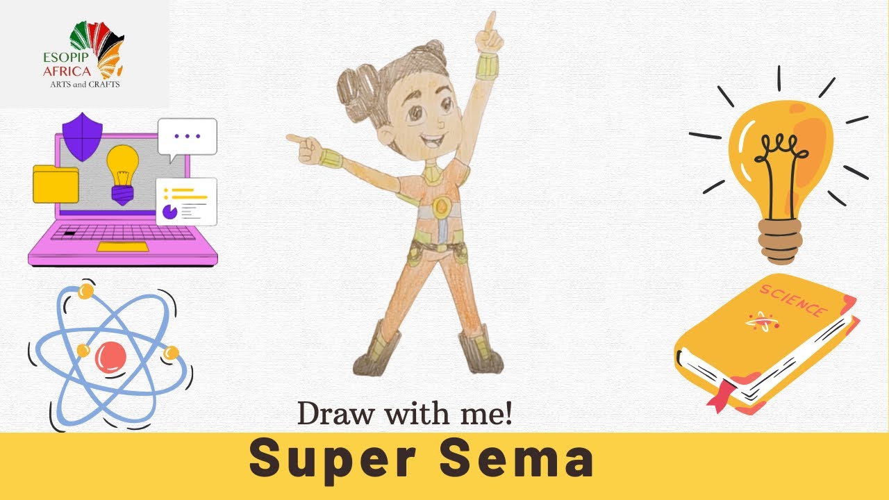 How to Draw Super Sema - YouTube