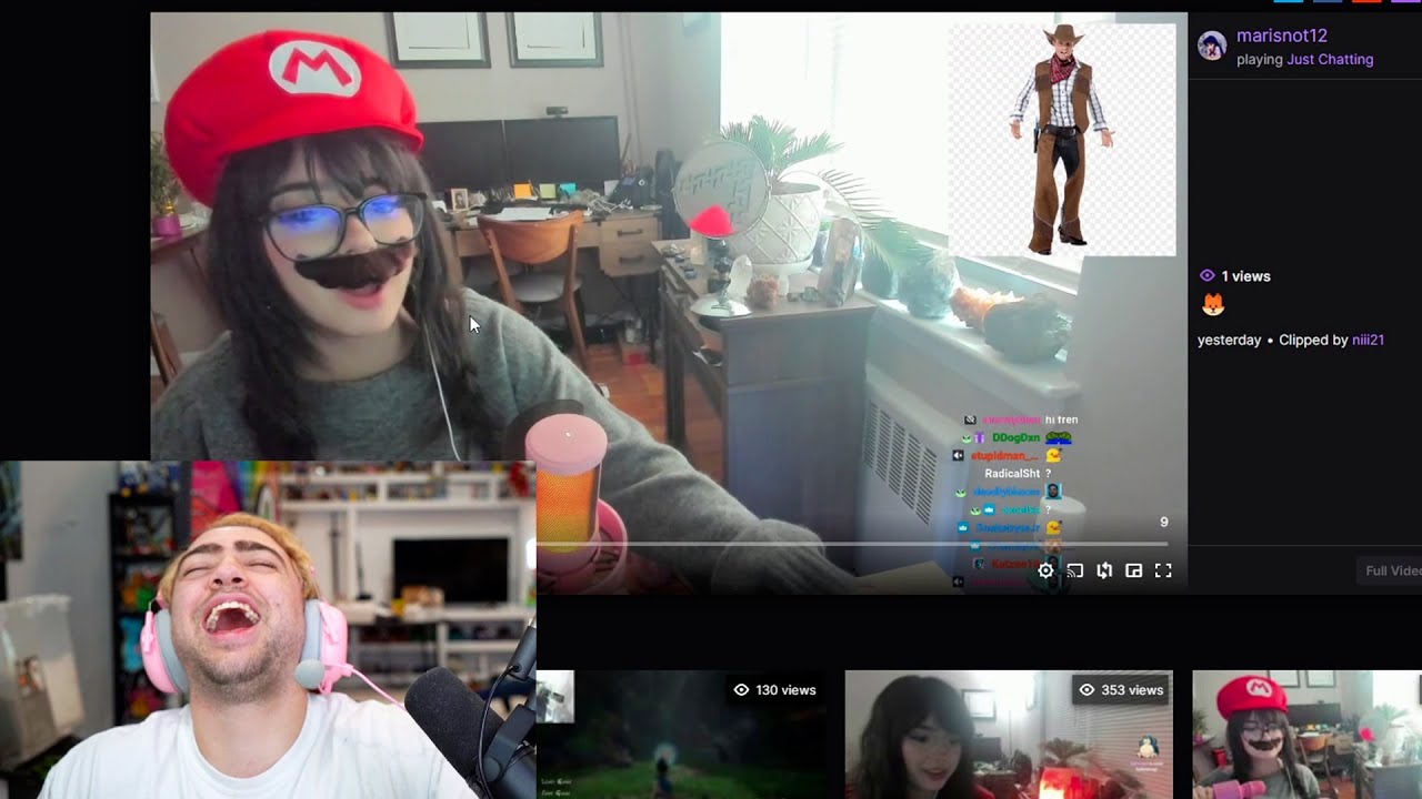 Mizkif's Daughter recreates iconic Clip of her Father - YouTube