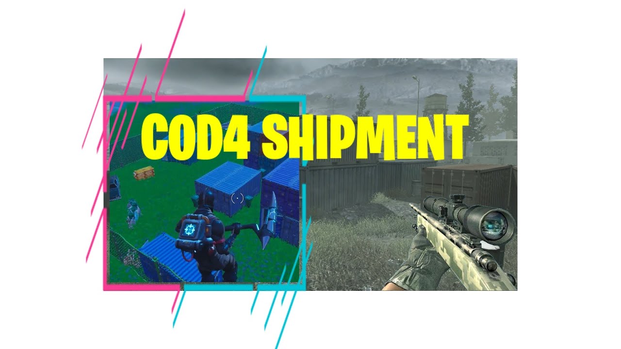 SHIPMENT FROM COD4 IN FORTNITE! - YouTube