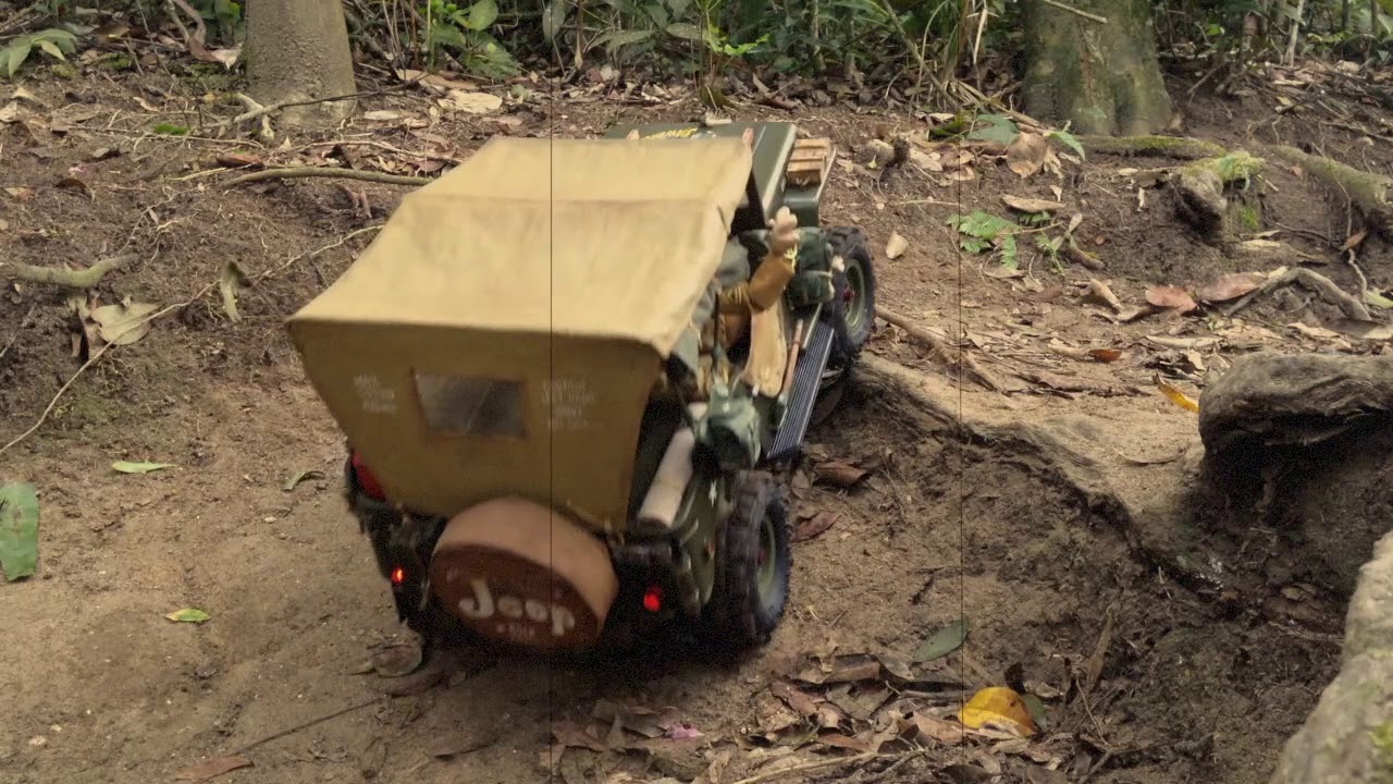 Sawback Gmade - Jeep Willys RC - YouTube