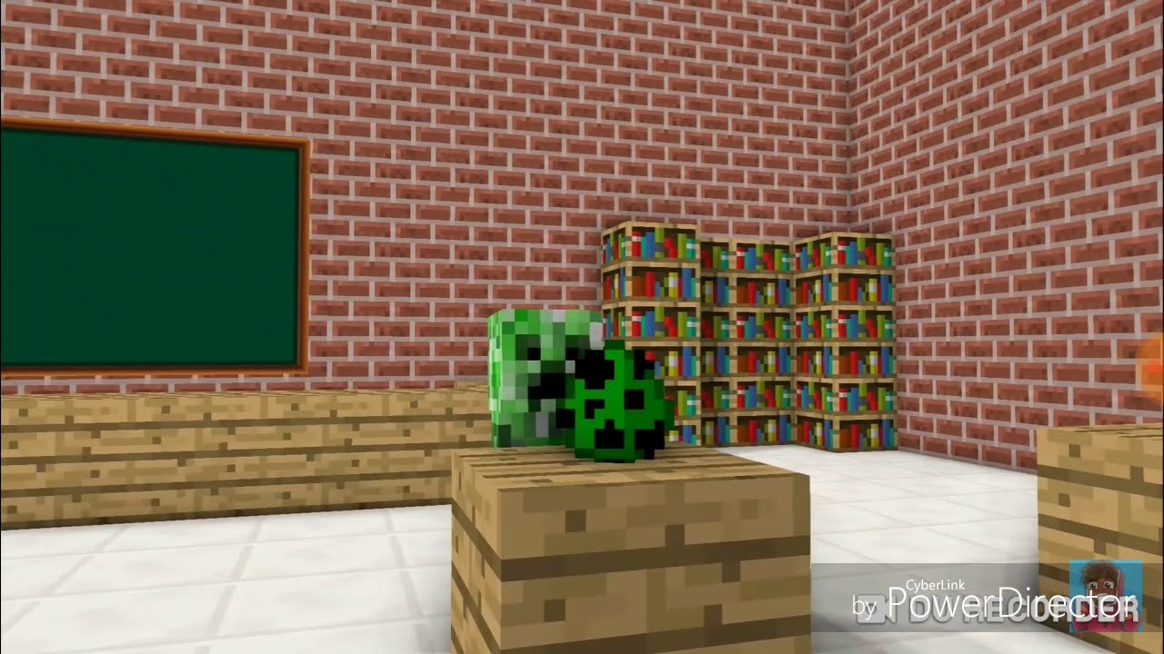 Monster school creeper brewing challenge Minecraft animation - YouTube